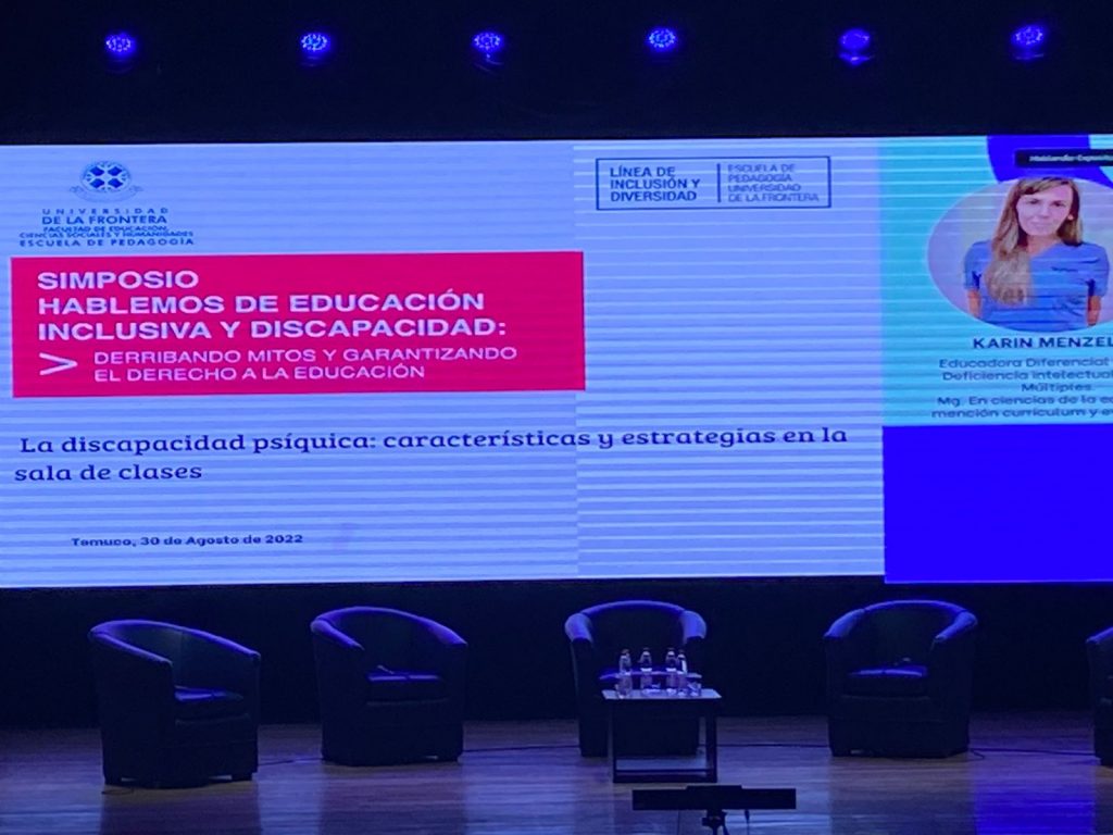 Simposio: Hablemos de Educación Inclusiva y Discapacidad- UFRO – Leonardo Da Vinci School Pitrufquén